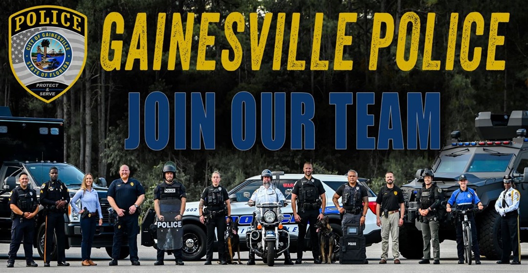 Join Our Team Gainesville Police Department